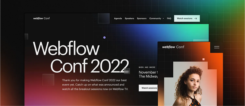 Webflow: Create a custom website | Visual website builder